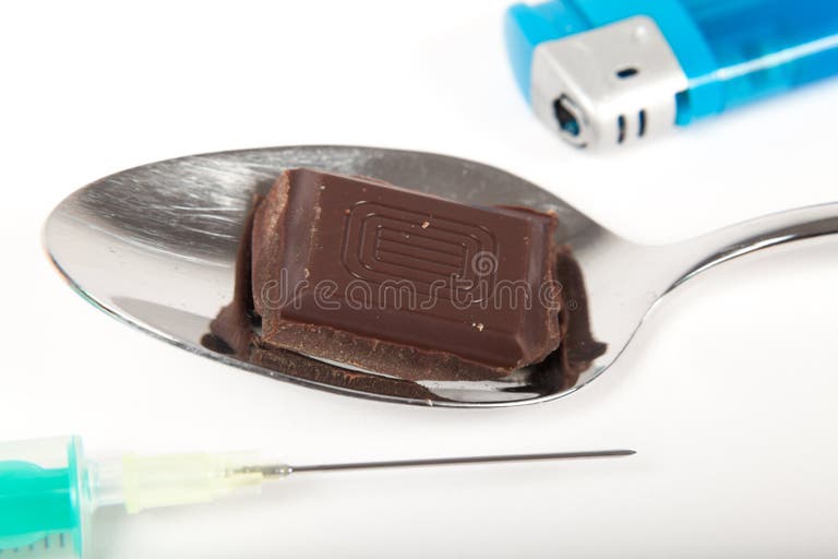 Metaphor for Chocolate Addiction Stock Photo - Image of metaphor, sweet ...