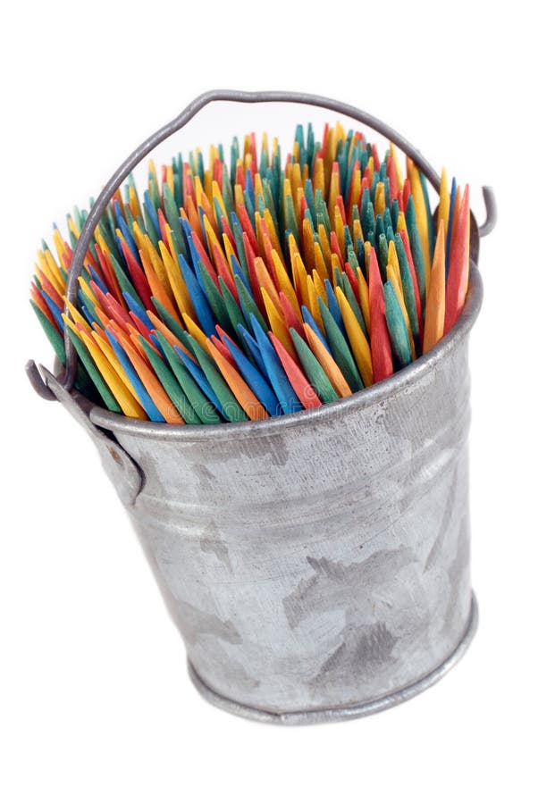 Metaphor Take Your Pick Multiple Color Toothpicks Stock Image - Image ...