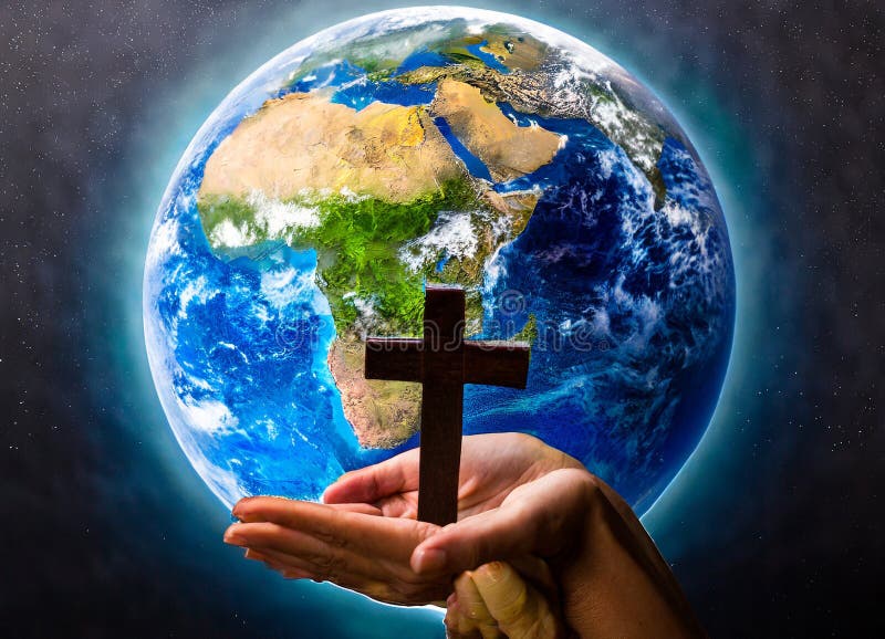 A Metaphorical Image Depicting the Impact of Religion. Earth Image by ...