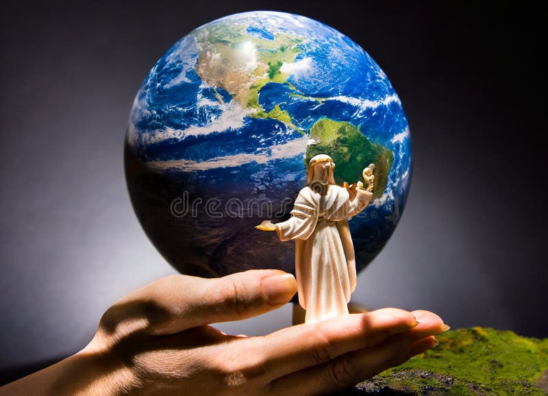 A Metaphorical Image Depicting the Impact of Religion. Earth Image by ...