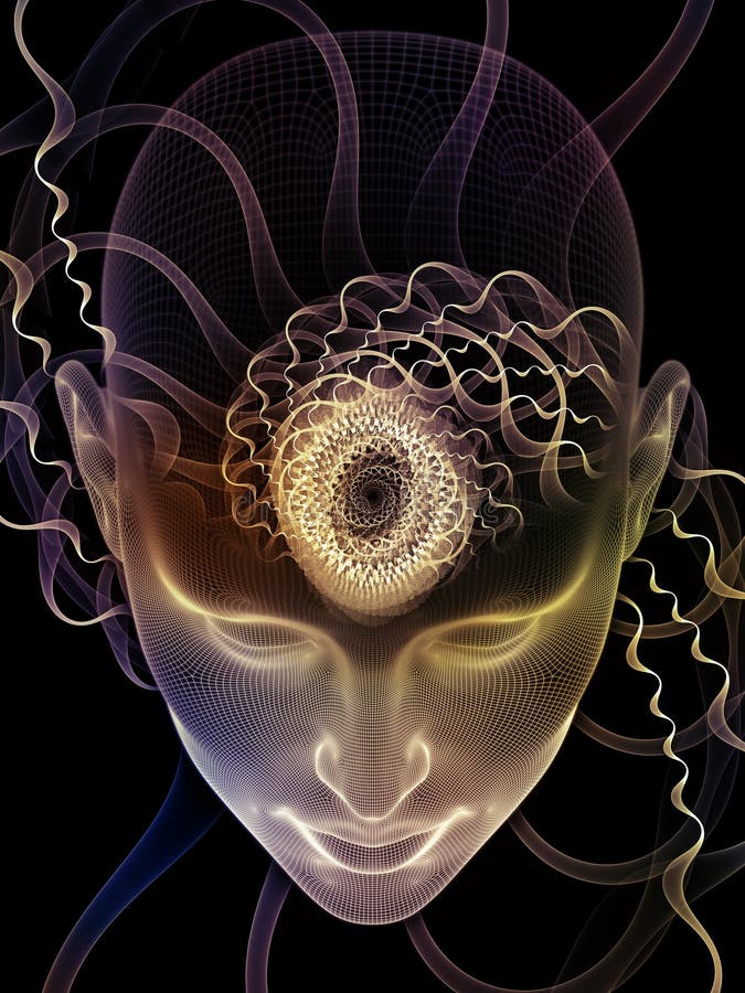 Metaphorical Insight stock illustration. Illustration of glow - 70038879