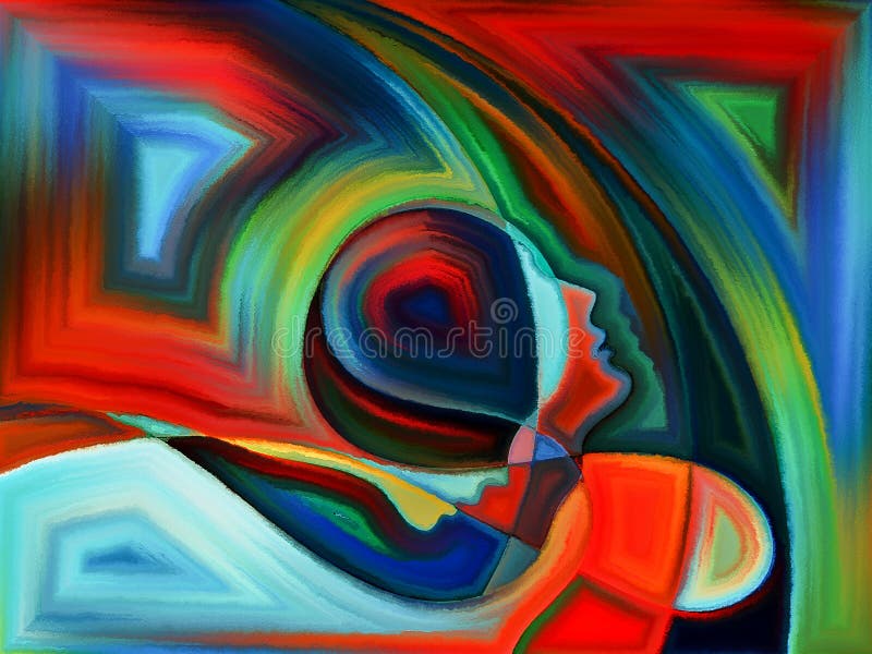 Metaphorical Perception stock illustration. Illustration of abstract ...