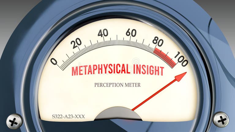 Metaphysical Insight and Perception Meter that is Hitting a Full Scale ...