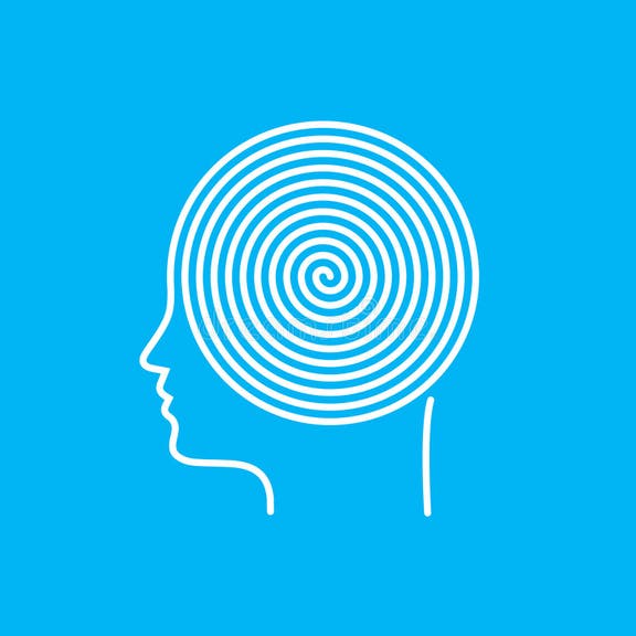 Metaphysics. spiral head stock illustration. Illustration of support ...