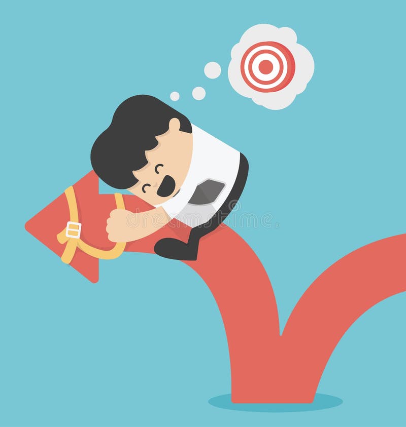 Metas ilustración del vector. Ilustración de éxito, progreso - 51767820