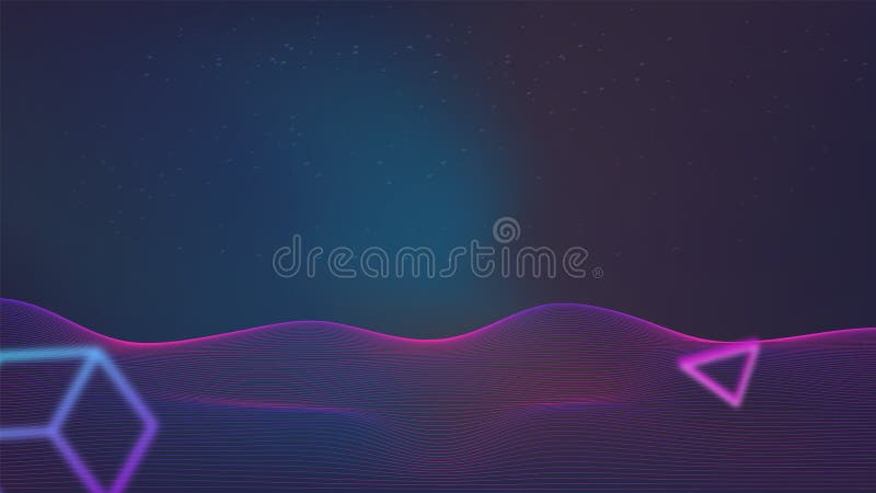 Metaverse Abstract Background and Digital Data Network Transformation ...