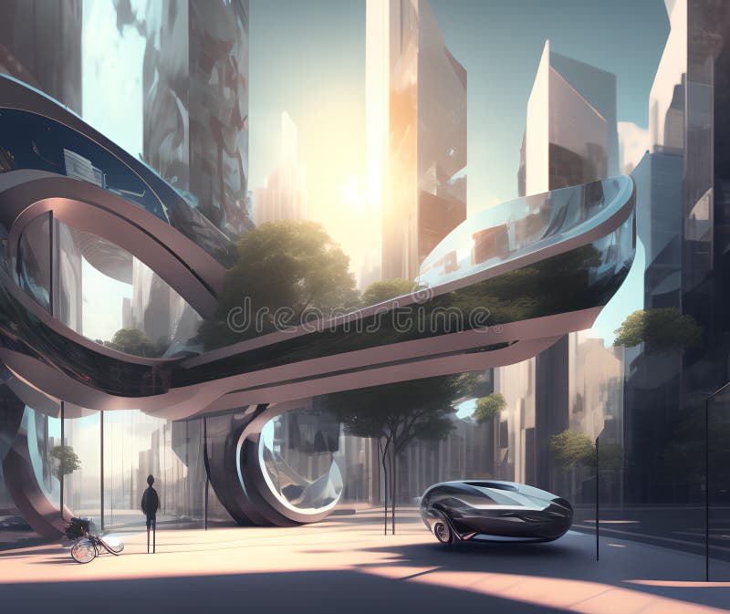 Metaverse Concept, Generative AI Illustration Stock Illustration ...