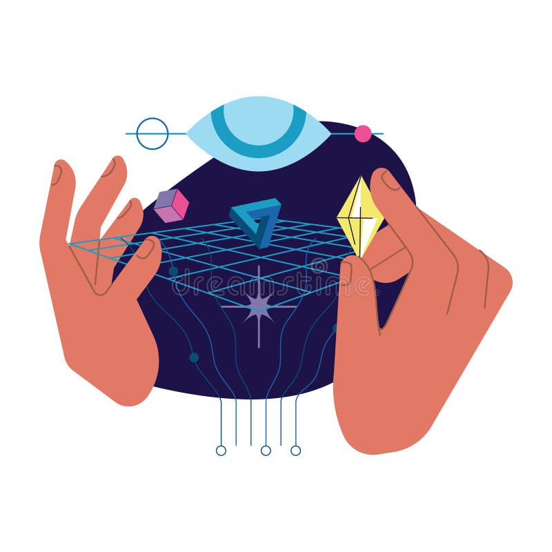 Metaverse Concept. Digital Environment or Online Virtual Platform Stock ...