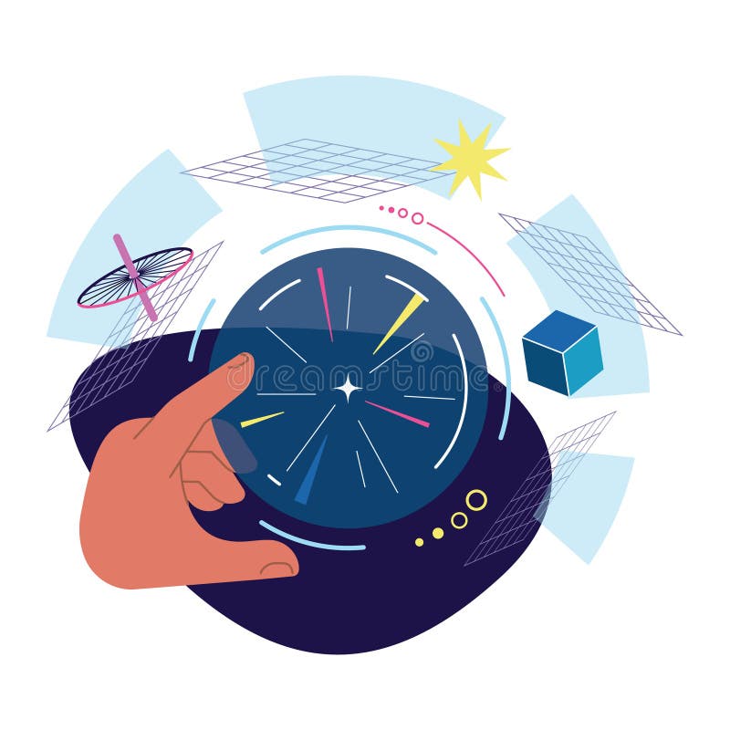 Metaverse Concept. Digital Environment or Online Virtual Platform Stock ...