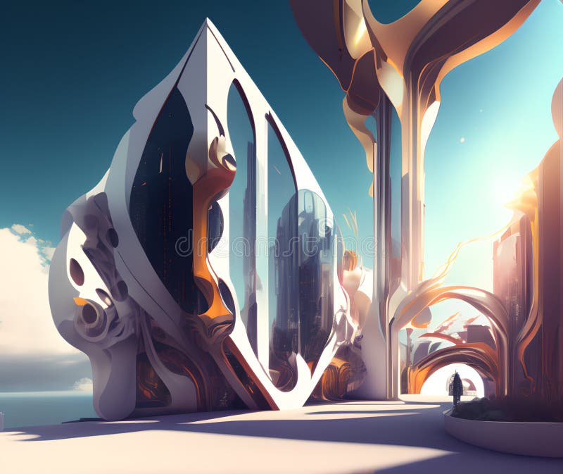 Metaverse Concept, Generative AI Illustration Stock Illustration ...