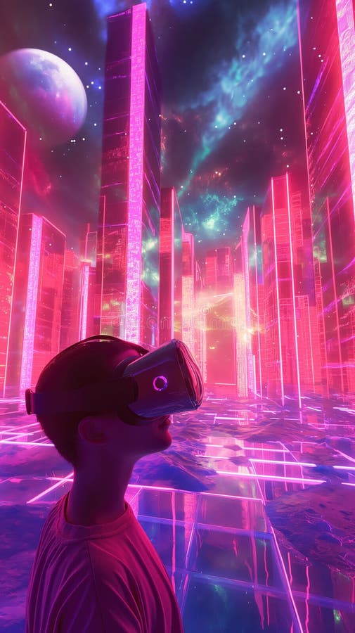 Metaverse of the Future, Concept Stock Photo - Image of internet, tech ...