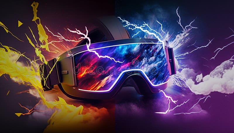 Metaverse, Future Game and Entertainment Digital Technology, VR Virtual ...