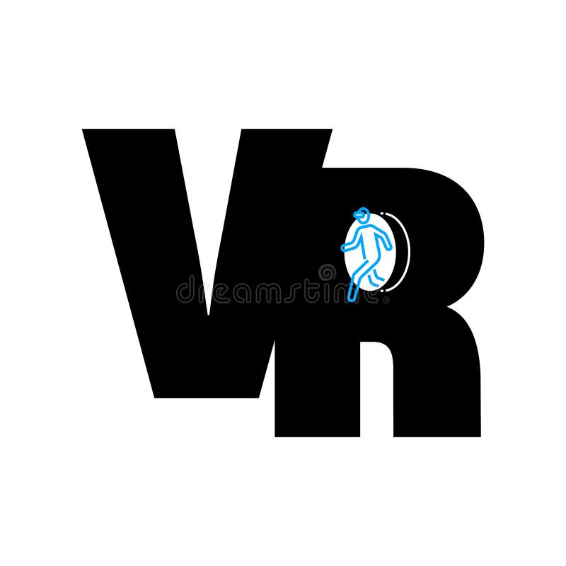 Metaverse Icon, Virtual Reality, Futuristic Cyber Man Stock Vector ...