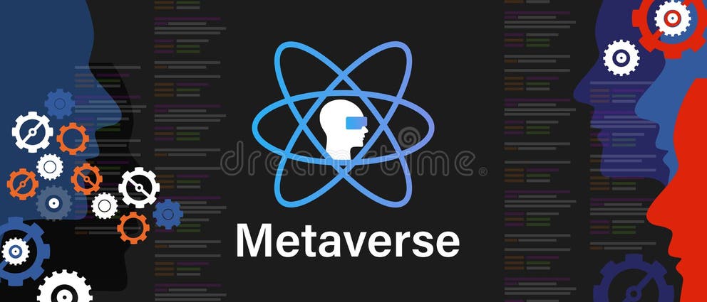 Metaverse Meta Verse Worlvirtual Made of Code Software Development ...