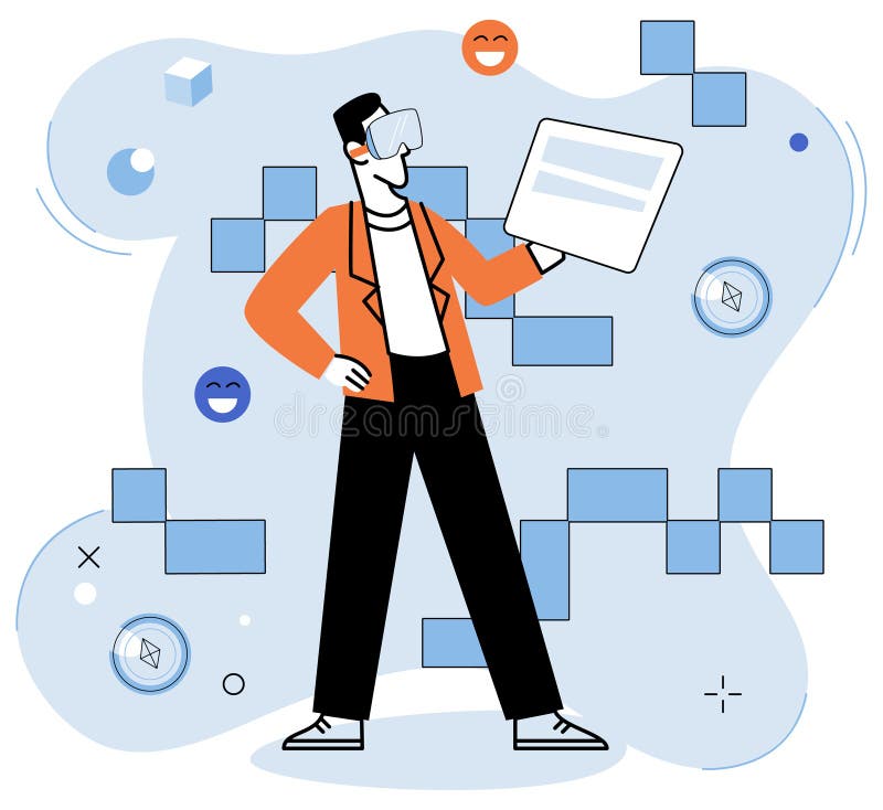 Metaverse. the Futuristic Technology Virtual Reality Promises Exciting ...