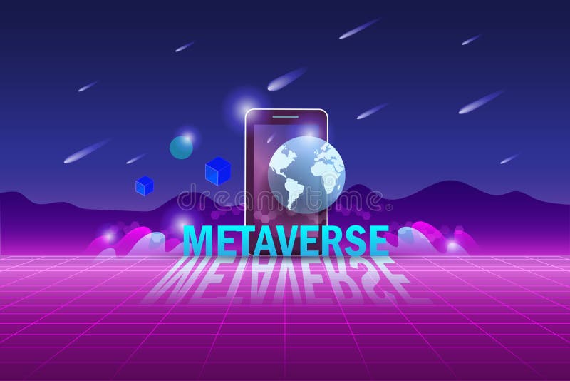 Metaverse, Virtual Reality Technology, User Interface 3D Experience ...