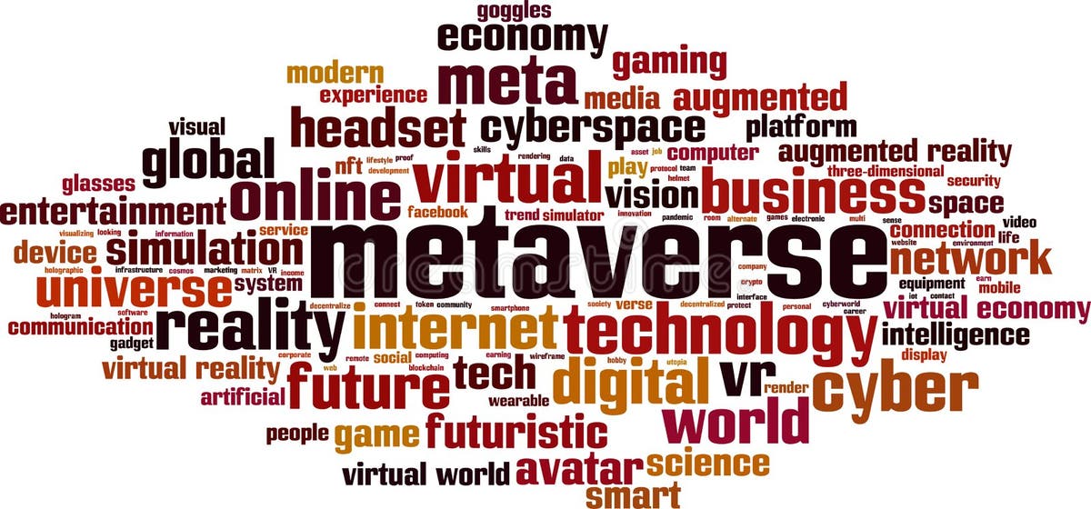 Metaverse Word Stock Illustrations – 323 Metaverse Word Stock ...