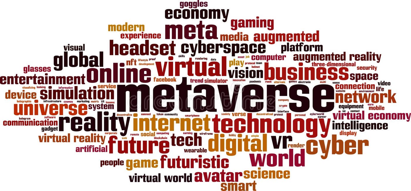 Metaverse Word Stock Illustrations – 323 Metaverse Word Stock ...