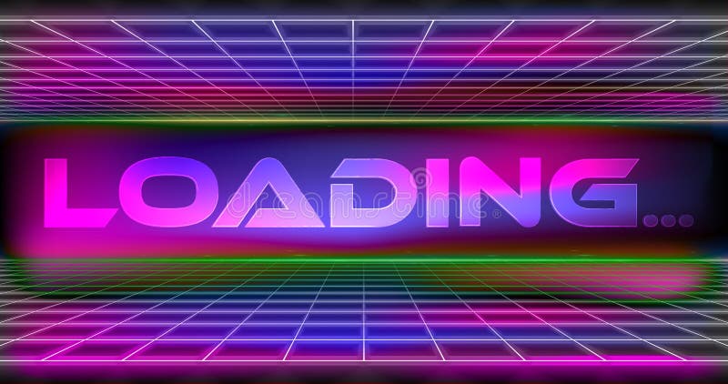 Metaverse world loading... stock vector. Illustration of design - 255949101