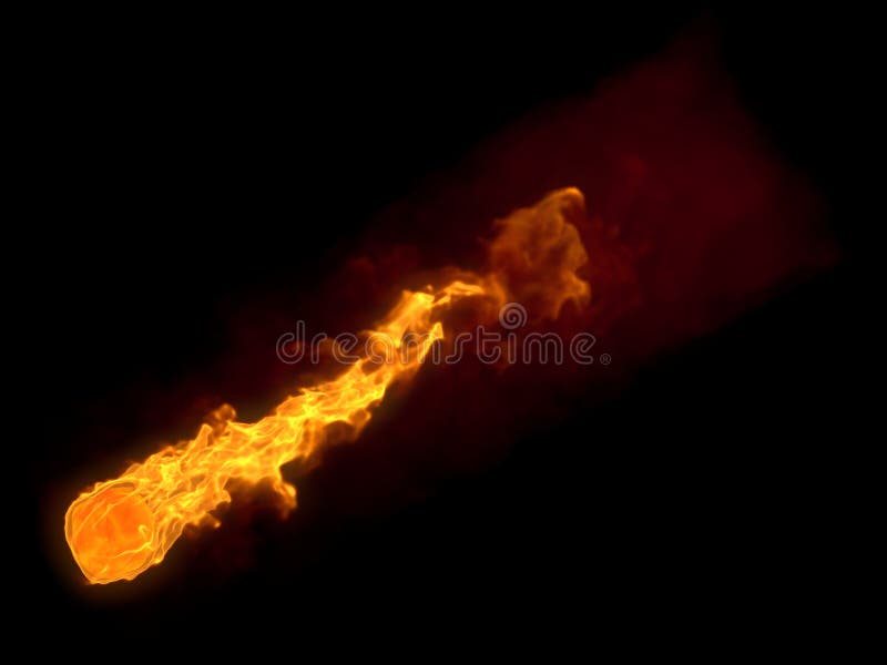 Meteor stock illustration. Illustration of version, flame - 51134046