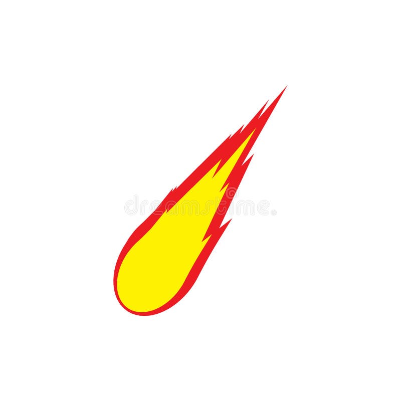 Meteor logo stock vector. Illustration of creative, mobile - 196267513