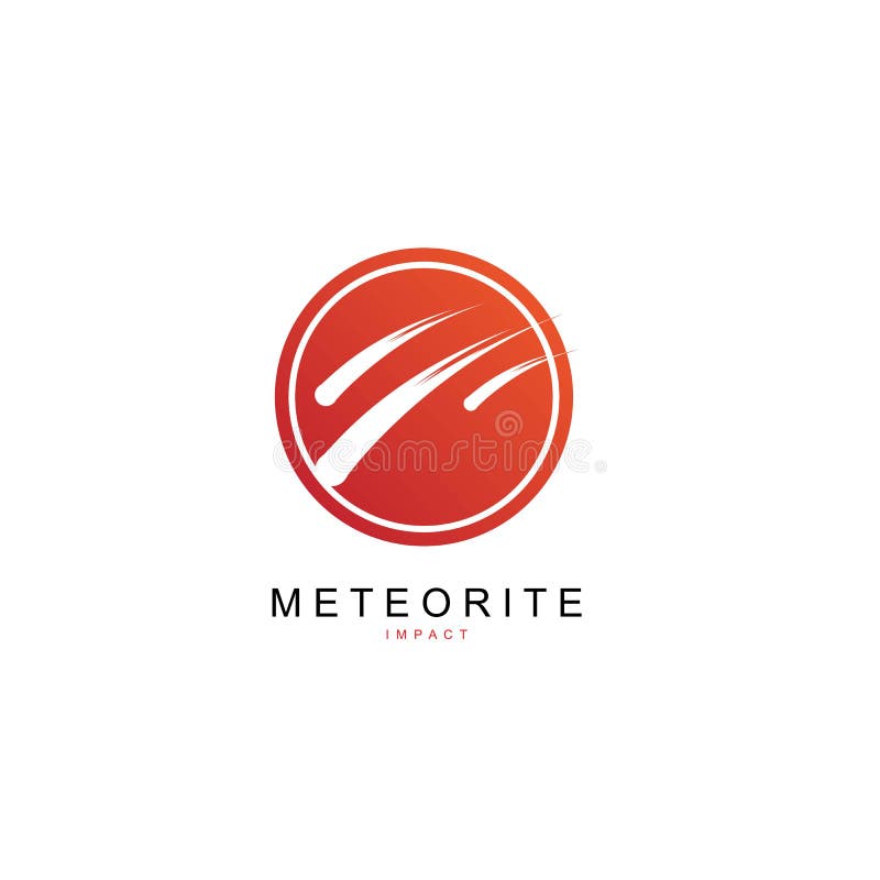 Meteor logo vector stock illustration. Illustration of mobile - 180066455