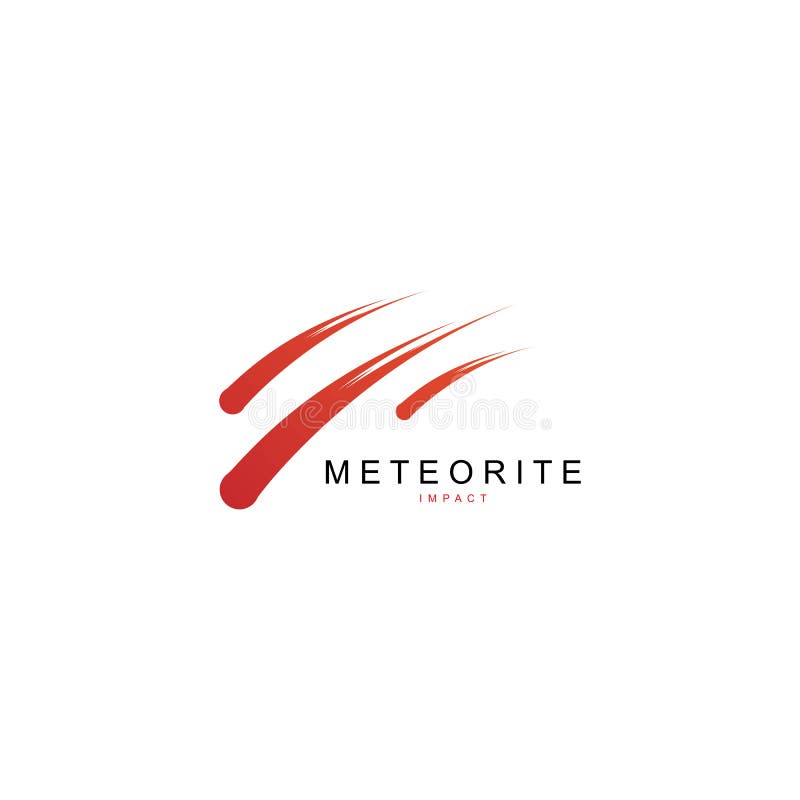 Meteor logo vector stock illustration. Illustration of mobile - 180066455