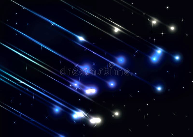 Meteor Shower Graphic Stock Illustrations – 538 Meteor Shower Graphic ...