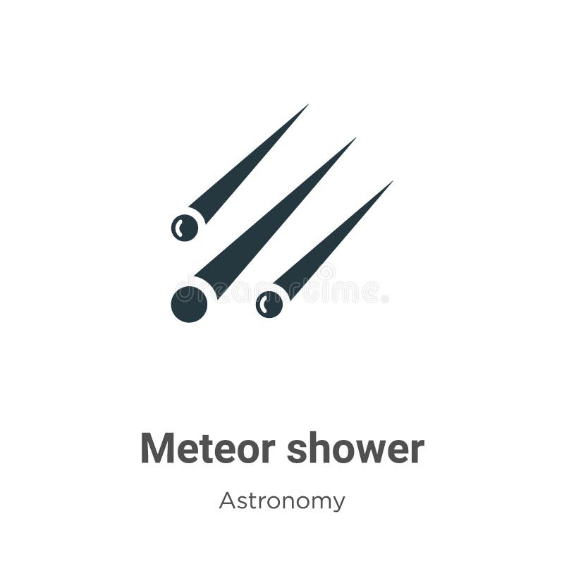 Meteor Shower White Background Stock Illustrations – 169 Meteor Shower ...