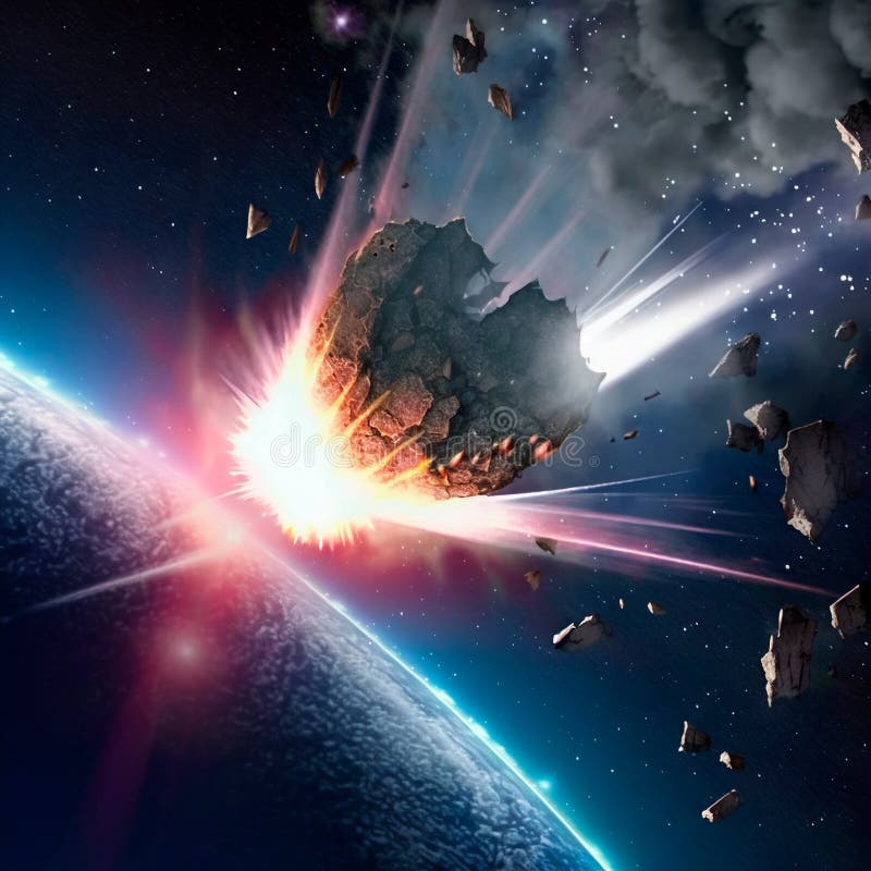 Meteor Strike Stock Illustrations – 319 Meteor Strike Stock ...