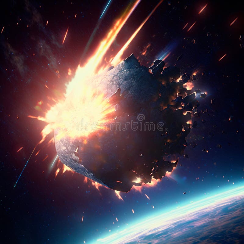 Meteor Strike Stock Illustrations – 319 Meteor Strike Stock ...