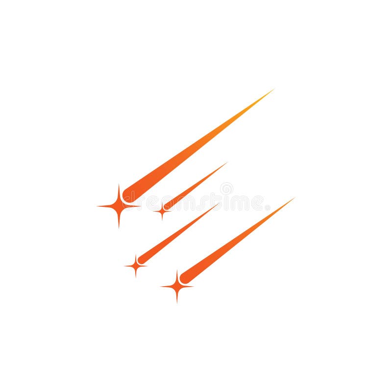 Meteor Vector Icon Illustration Design Stock Vector - Illustration of ...