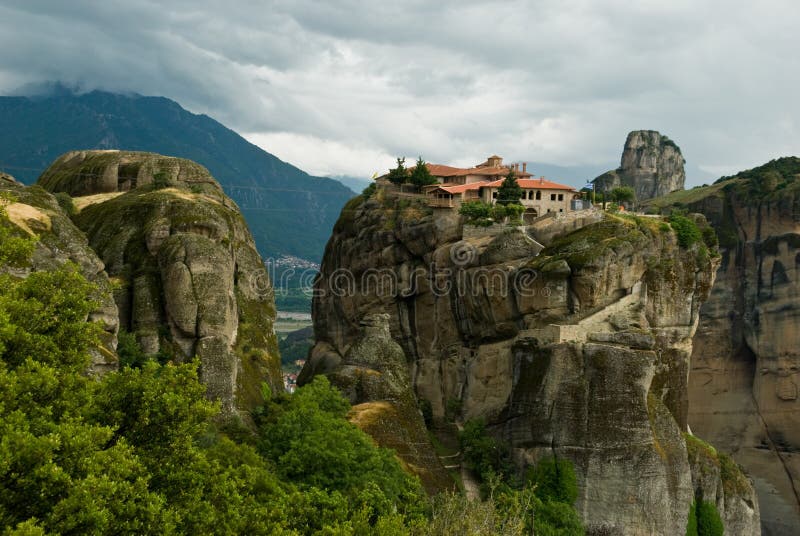 Meteora stock photo. Image of greece, church, culture - 29689052