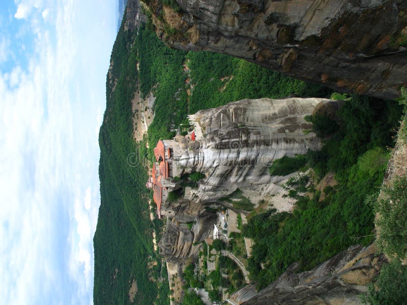 Meteora stock photo. Image of empty, monastery, silence - 716166