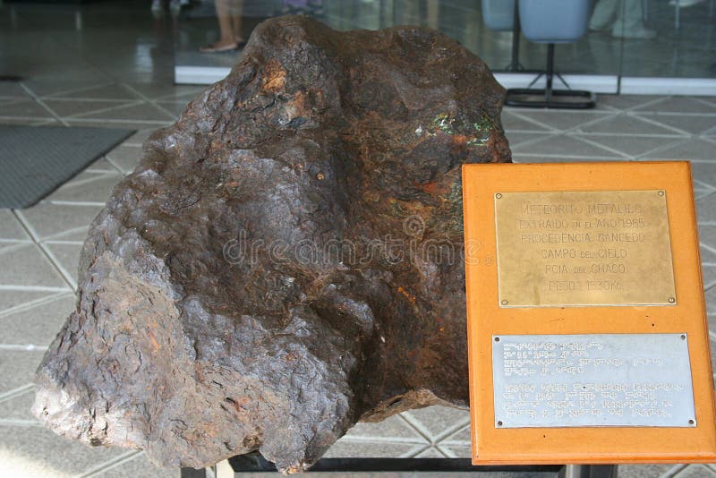 Meteorite editorial stock photo. Image of meteorite, public - 28785288