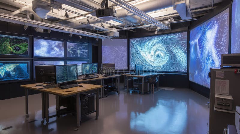 Meteorological Data Visualization Center GenerativeAI Stock ...