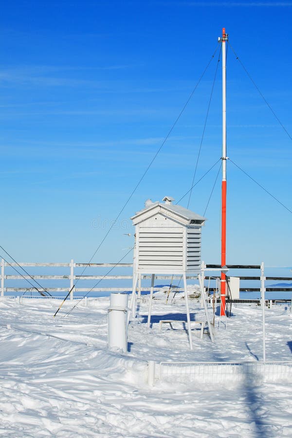 Meteorological Station stock photo. Image of weather, measurement - 4136722