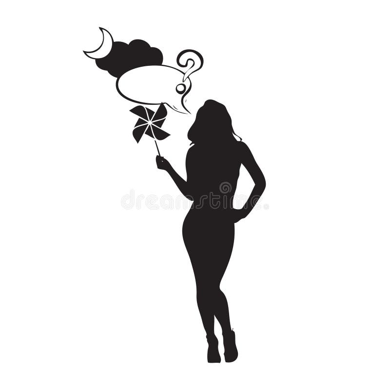 Meteorologist woman stock vector. Illustration of cartoon - 319985484