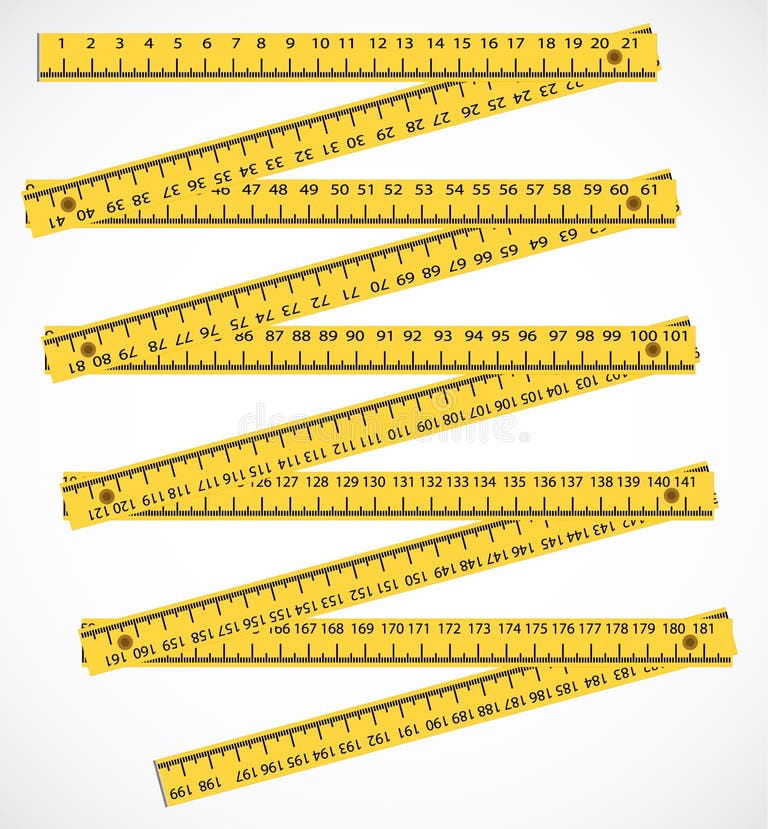Folding Meter Stick Stock Illustrations – 42 Folding Meter Stick Stock ...