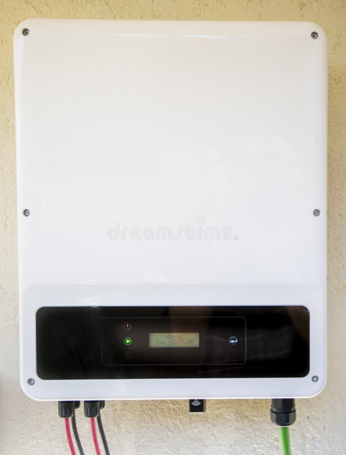 Power quantity indicator. stock photo. Image of photovoltaic - 194671714