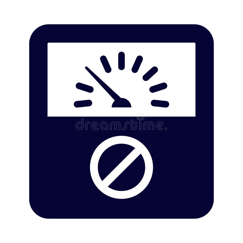 Meter, Ampere, Voltmeter, Voltmeter Icon Stock Vector - Illustration of ...