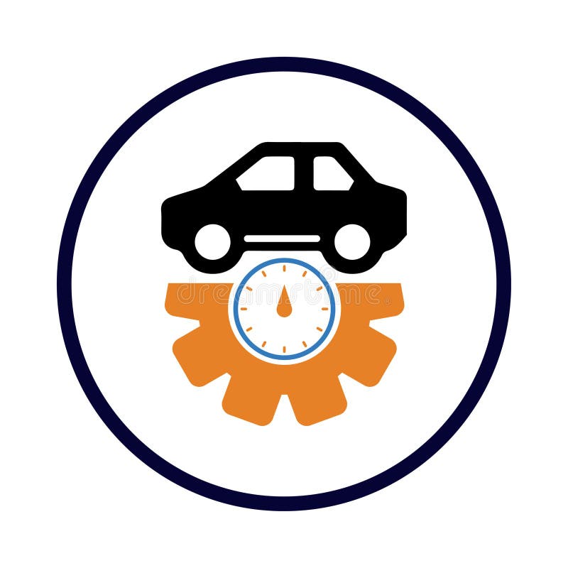 Meter, Car, Gear, Car Meter Repair Icon Stock Vector - Illustration of ...