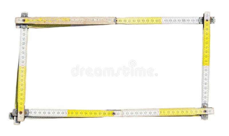 Meter frame on white stock photo. Image of meter, rectangular - 23025832