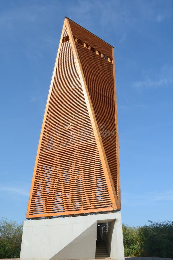 The 27-meter-high Lake Naplas Lookout Tower Stock Photo - Image of ...