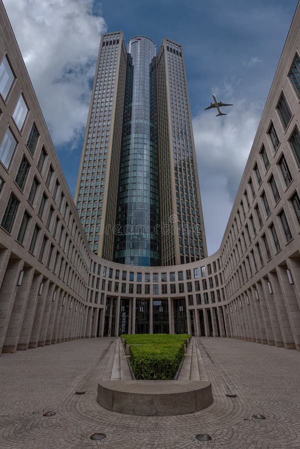 The 200 Meter High Tower 185 in Frankfurt S Gallus District Kopie ...