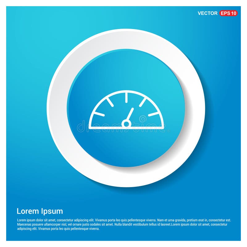 Meter icon design vector stock vector. Illustration of panel - 125680004