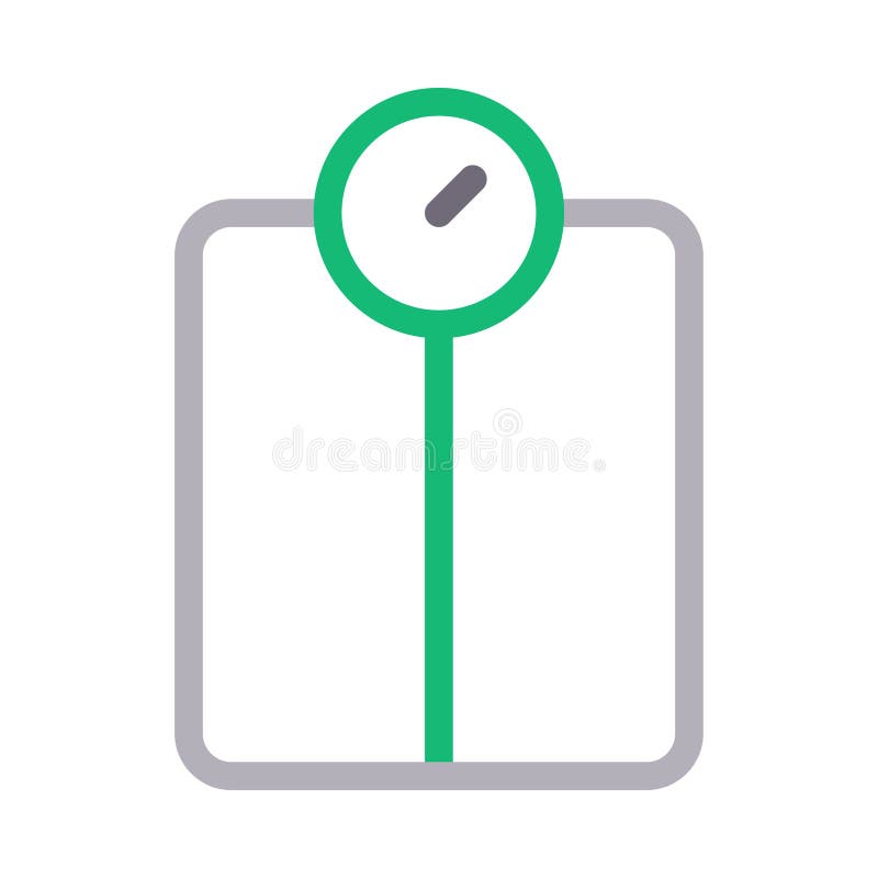 Meter Vector Color Line Icon Stock Vector - Illustration of measure ...