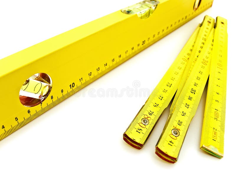 Meter and level stock photo. Image of long, metric, architect - 13045708