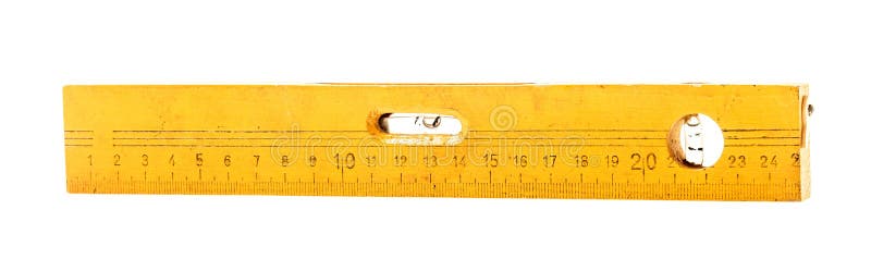 Meter Level, Closeup, Isolated White Stock Image - Image of compare ...
