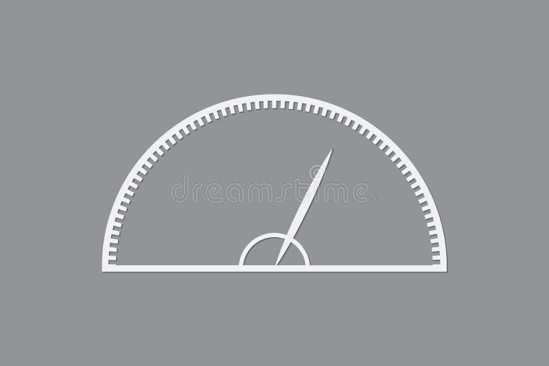 Meter Logo for Vehicle on Dark Background Vector Stock Vector ...